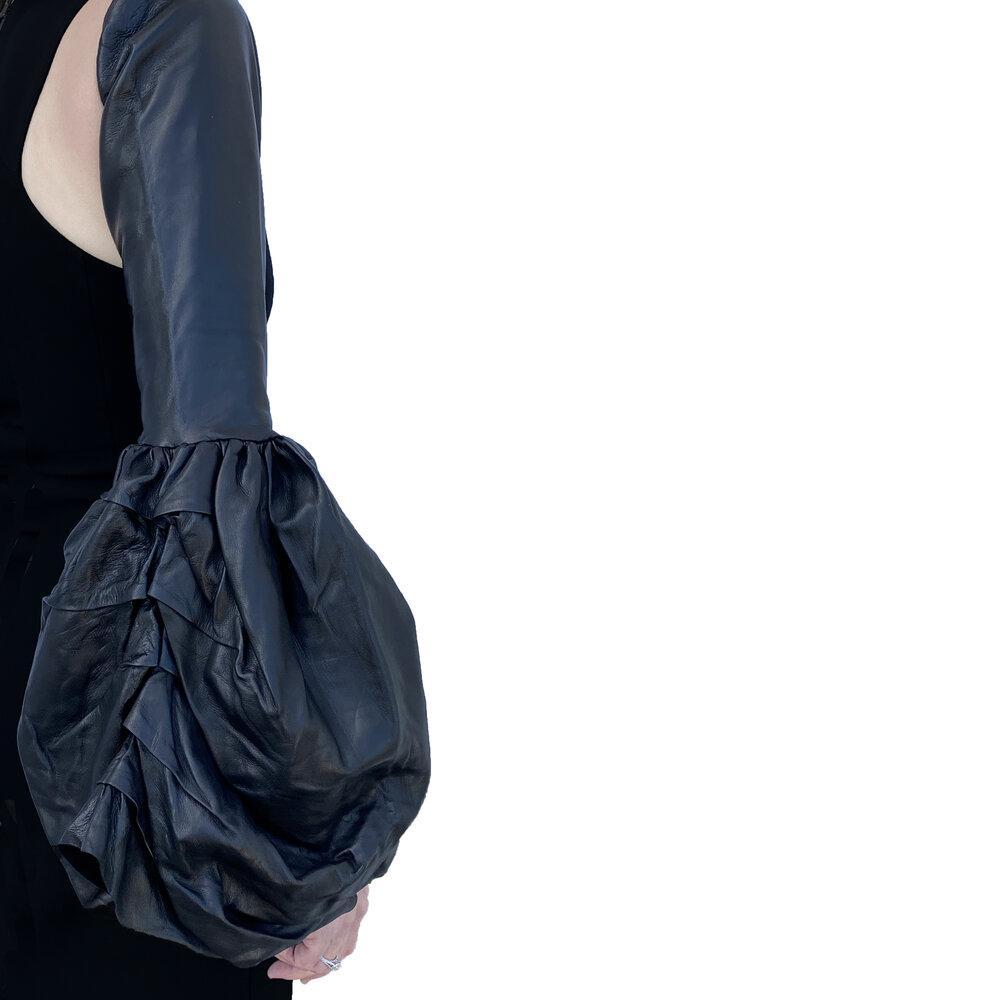 Allegra Fergie - Women's Silk Lined Leather Sleeves – Paula Rowan